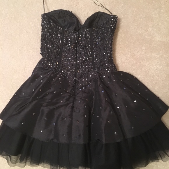 Dresses | Black Short Prom Dress | Poshmark